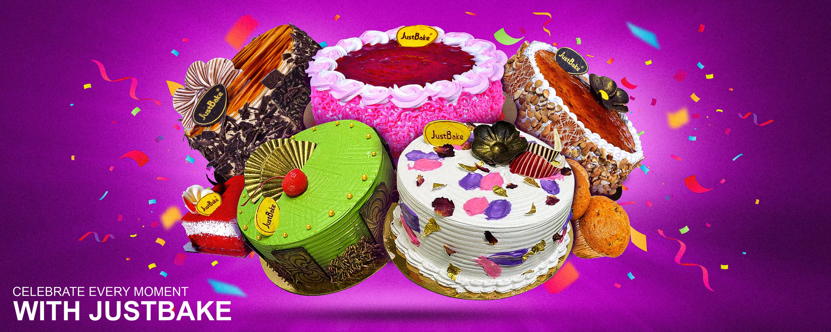 Best Cake Shop | Order Best Cakes Online – Just Bake